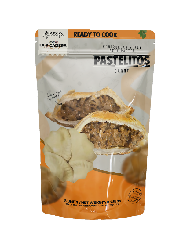 Pastelitos Gourmet Ground Beef | 8 Units – LA PICADERA MARKET